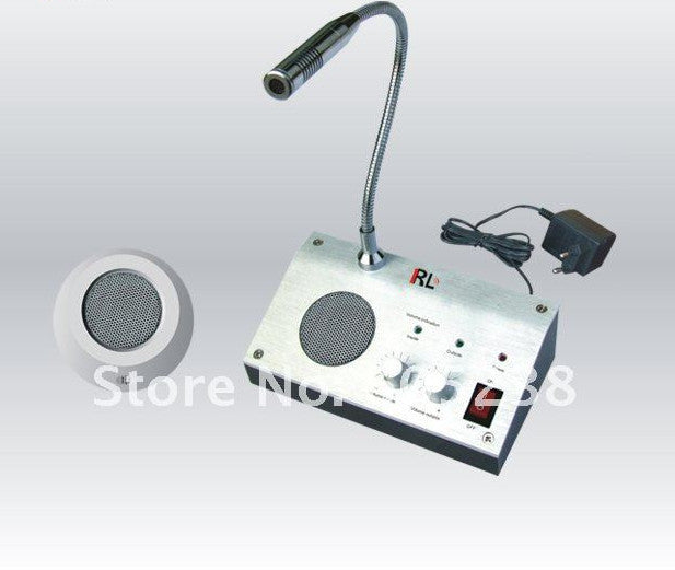 1PIiece 110V / 220V English Version Window Intercom Kit Dual-way Inter