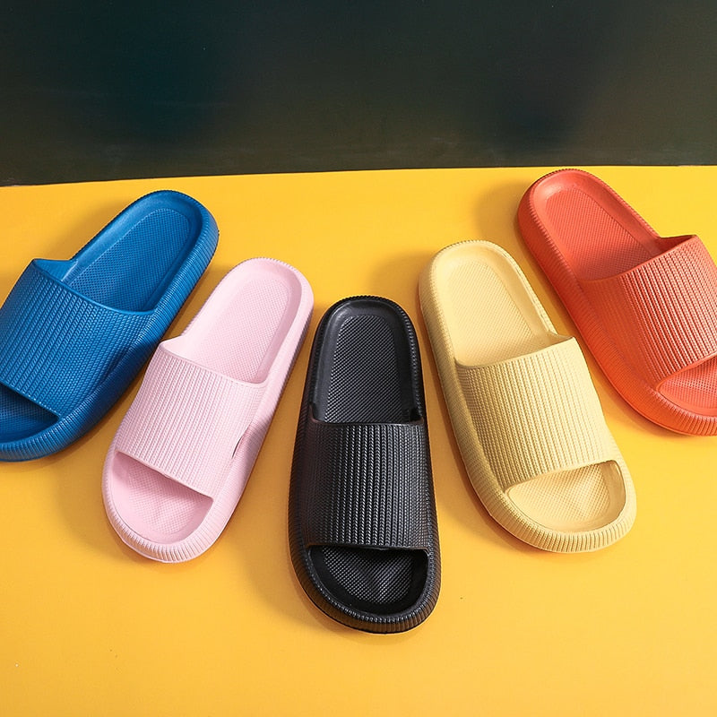 Platform Slippers Thick Soles Slippers Fashion Women Shoes