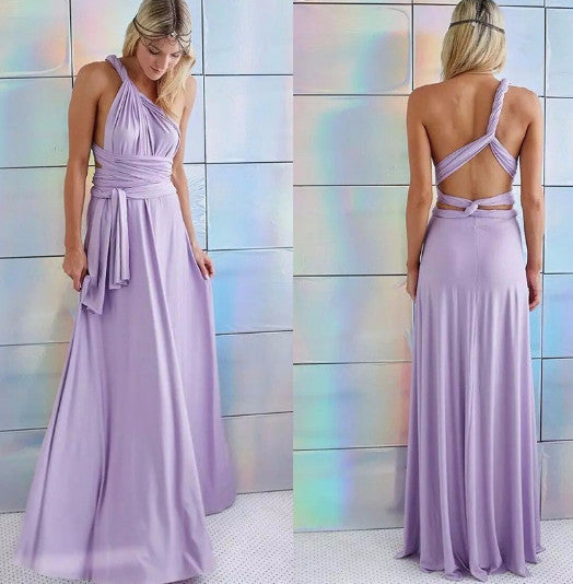 Zky Summer Sexy Women Maxi Dress Red Beach Long Dress Multiway Bridesm
